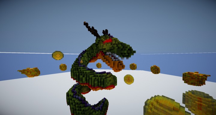 SkyWars DragonBall Shenron Arena [VertexMC] Minecraft Map