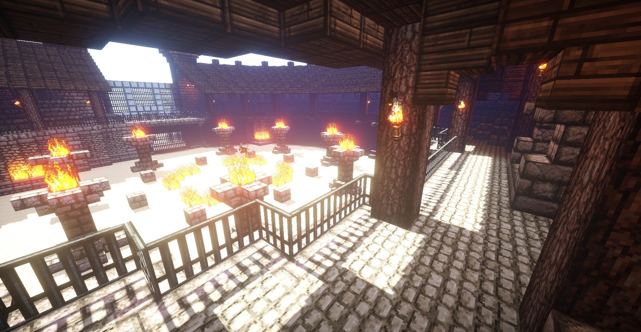 small battle arena Minecraft Map