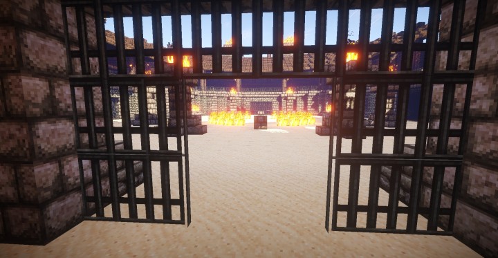 small battle arena Minecraft Map