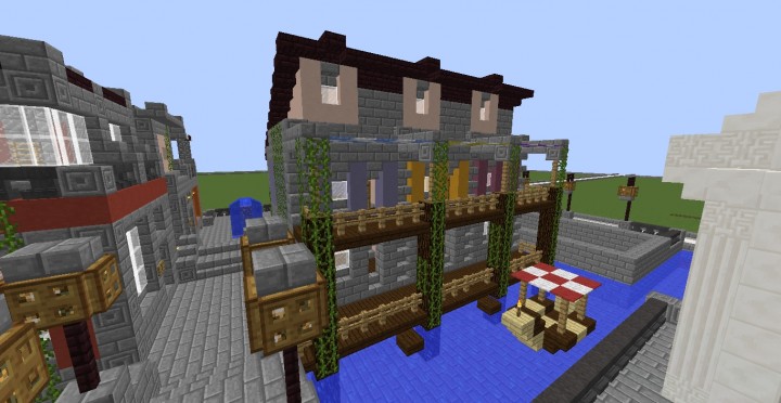 Venice Town - Creative Plot Build Minecraft Map
