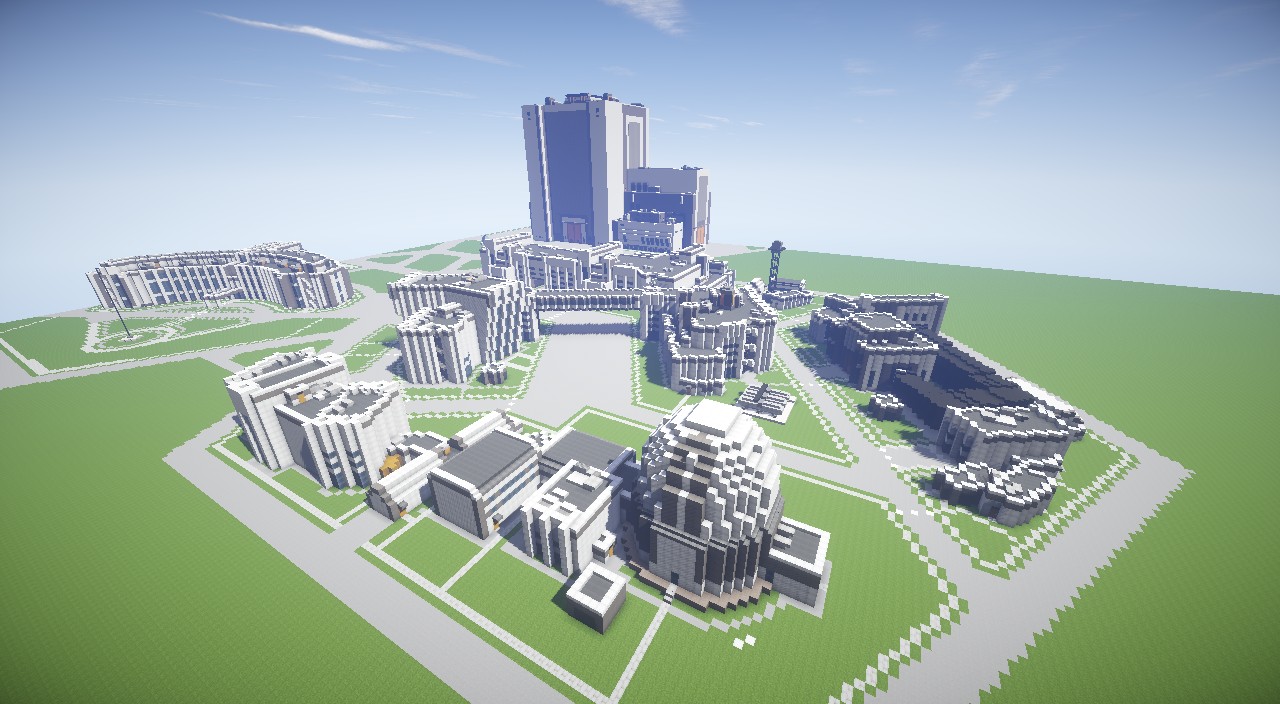 Kerbal Space Center Minecraft Map