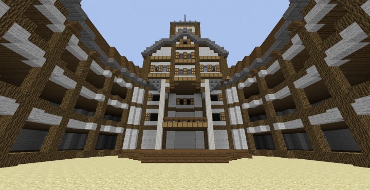 William Shakespeare's Globe Theater Minecraft Map