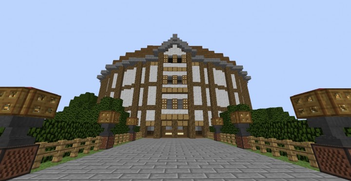 William Shakespeare's Globe Theater Minecraft Map
