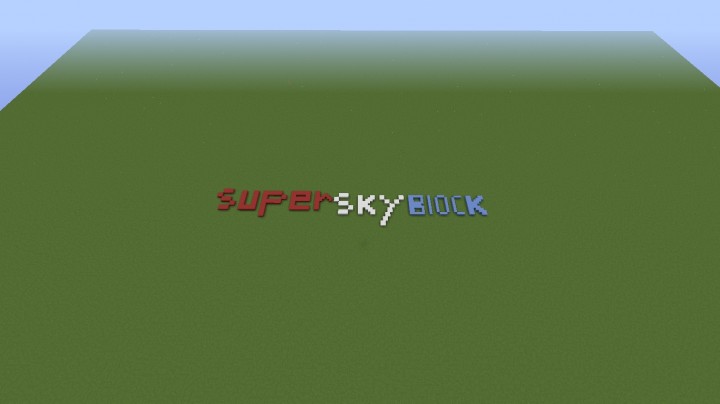 Super SkyBlock Minecraft Map