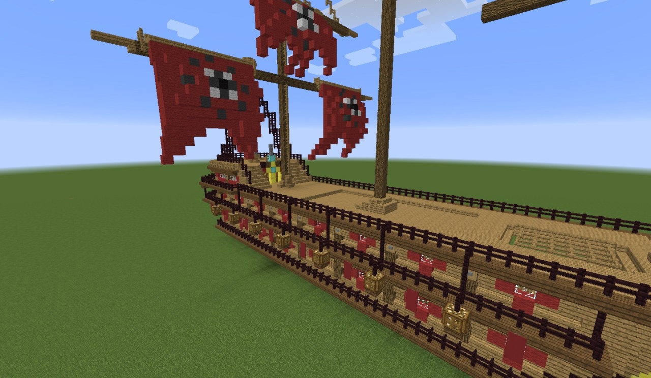 Red Beard Jonson's Ship Minecraft Map
