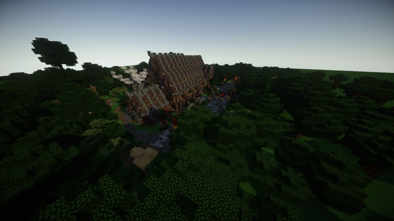 Inn at the Crossroads (GoT build) Minecraft Map