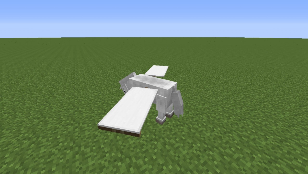 Simple Pegasus in Vanilla (Only one command block) Minecraft Map