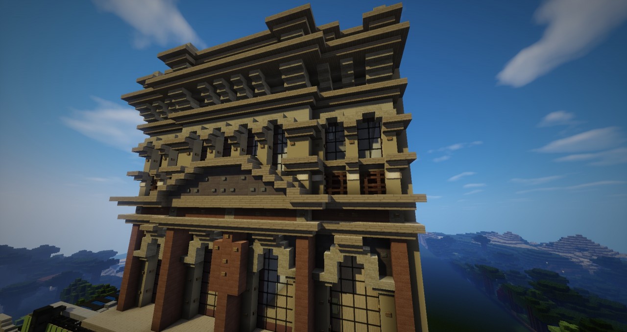 [ 477 Collins Street ] - Victorian Row Apartments Minecraft Map