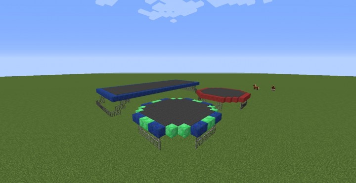 Trampolines Minecraft Map