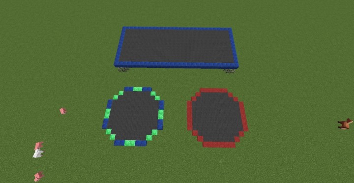 Trampolines Minecraft Map