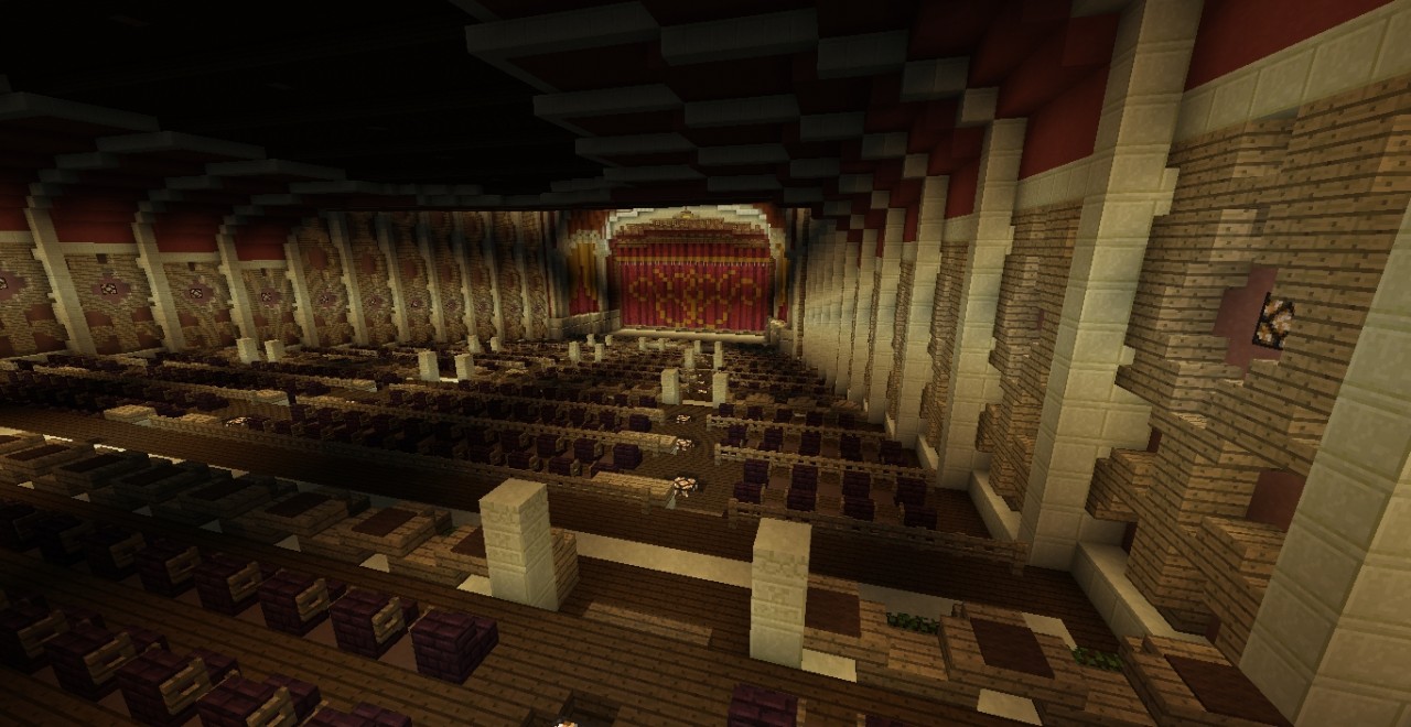 Theatre Build Minecraft Map