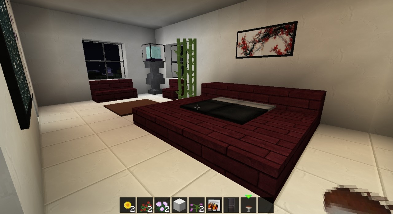 Luxury Home with Central Courtyard Minecraft Map