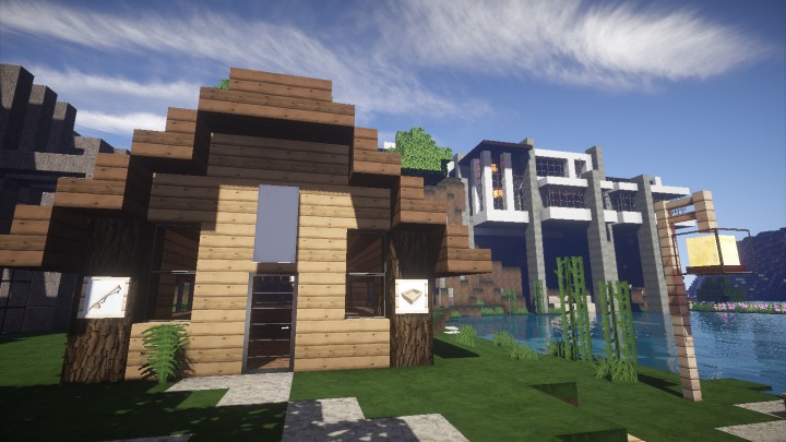 Modern Town Project Minecraft Map