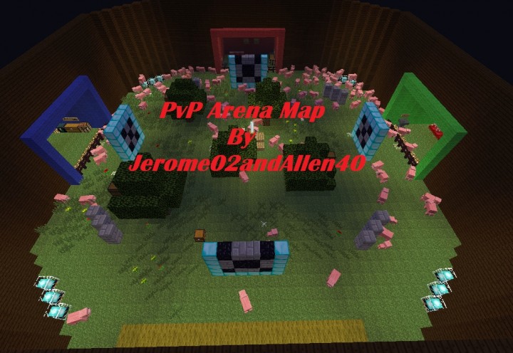 PvP Map by Jerome02andAllen40 Minecraft Map
