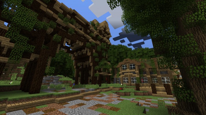 Magical Forest + Ruins Minecraft Map