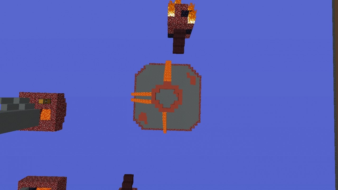 Volcano-Sky Wars Minecraft Map