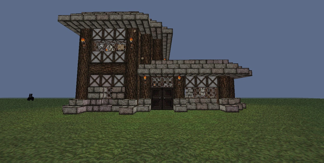 Medieval 2 Story House Minecraft Map