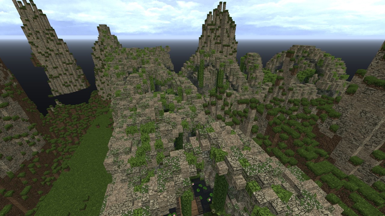 Rock Valley - Mountain Side Minecraft Map