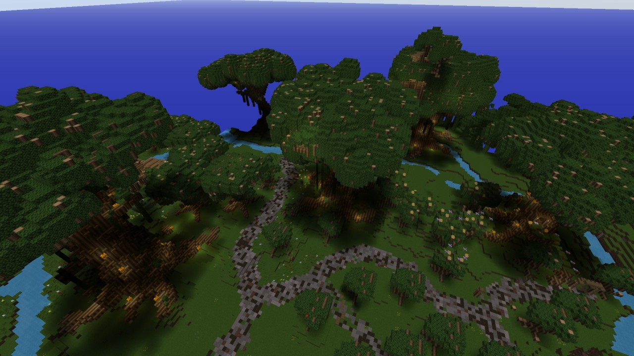 Albentoff - Elven Tree Village Minecraft Map