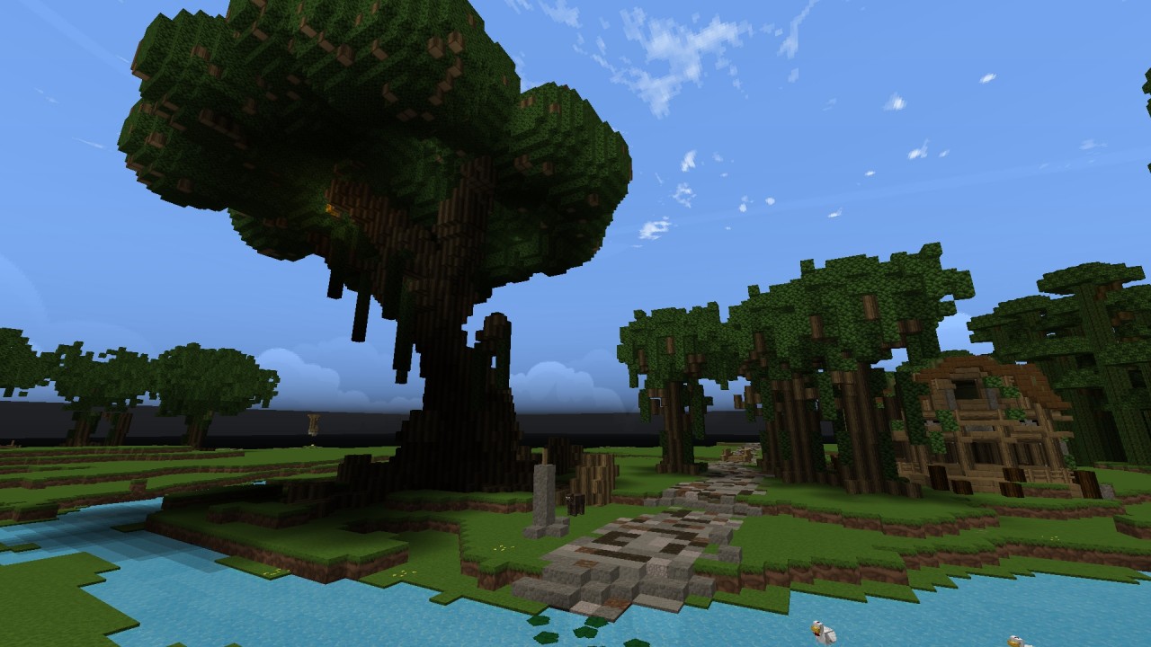 Albentoff - Elven Tree Village Minecraft Map