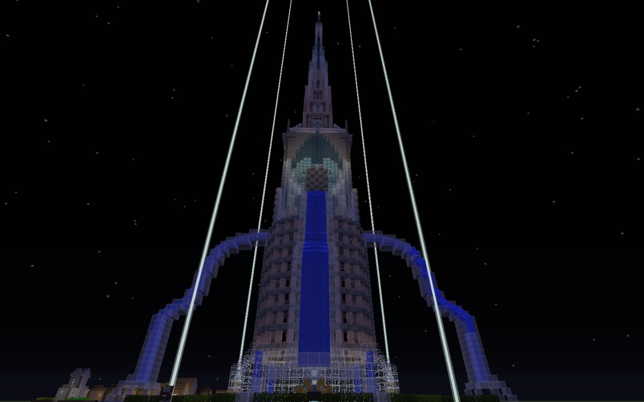 Crystal Tower Minecraft Map
