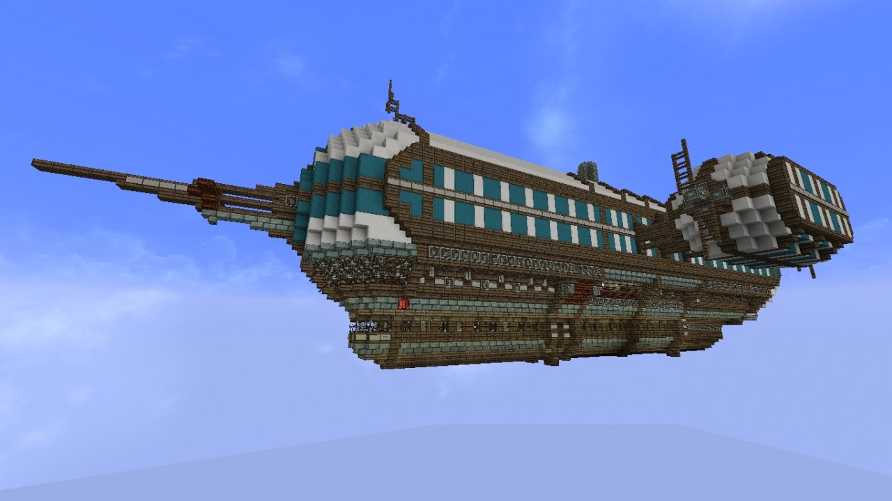 Levinta Passenger Airship Minecraft Map