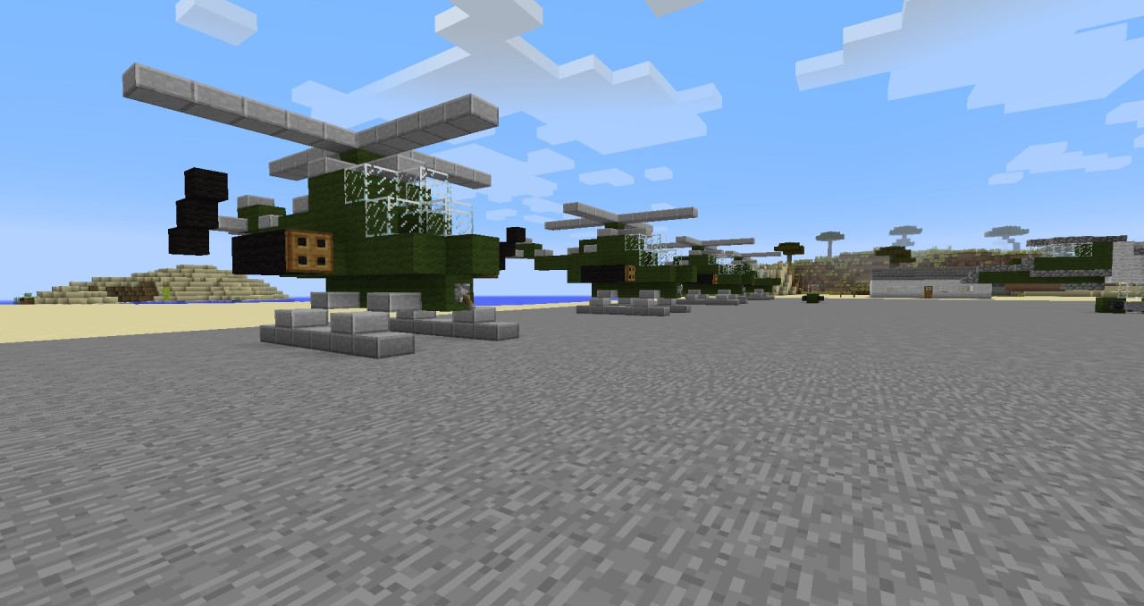 RAF Ascension Island Minecraft Map