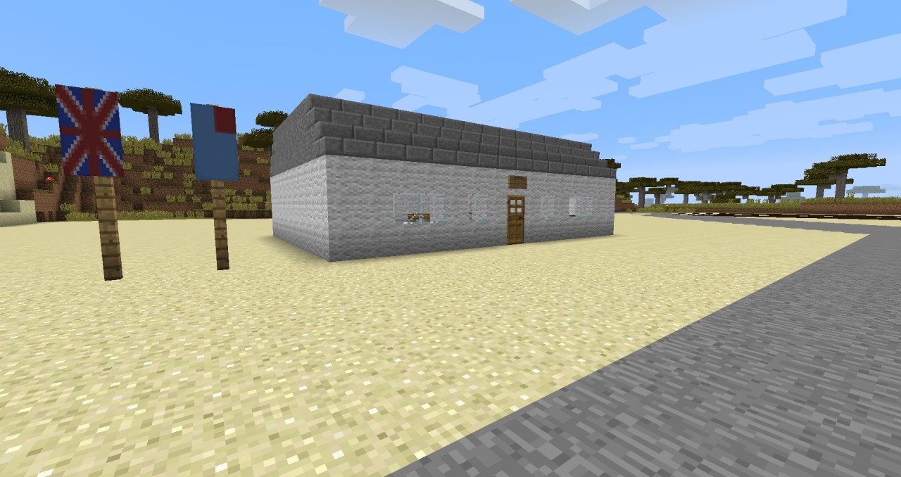 RAF Ascension Island Minecraft Map