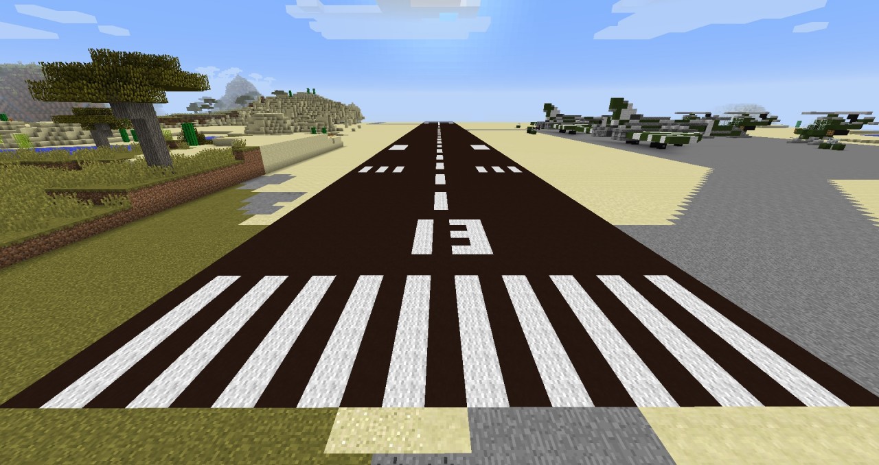 RAF Ascension Island Minecraft Map