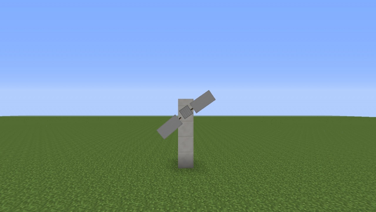 Windmills In Vanilla Only One Command Block Minecraft Map