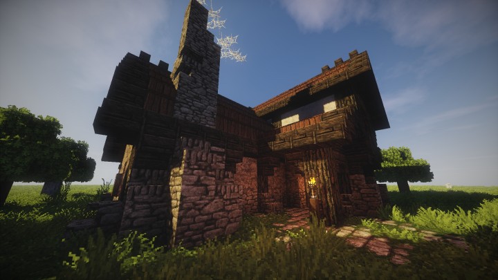 Rustic Medieval House [Showcase Video Included] + Download Minecraft Map