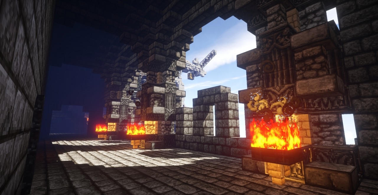 Stone's ledge (name by SonOfDad) Minecraft Map