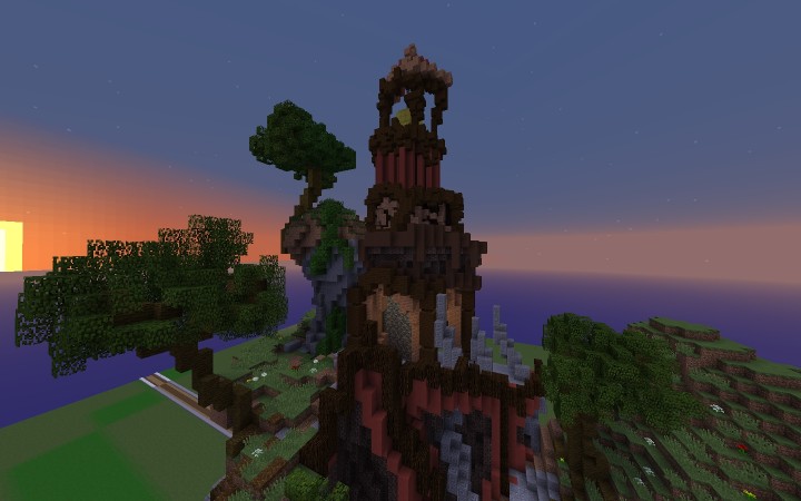 Organic Tower - [Plot] Minecraft Map