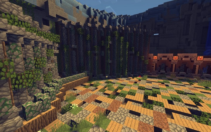 Server Hub w/ Download Minecraft Map