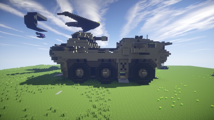 Minecraft Halo Project: Mammoth Minecraft Map