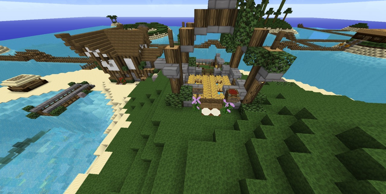 Three Tiered Farm Minecraft Map