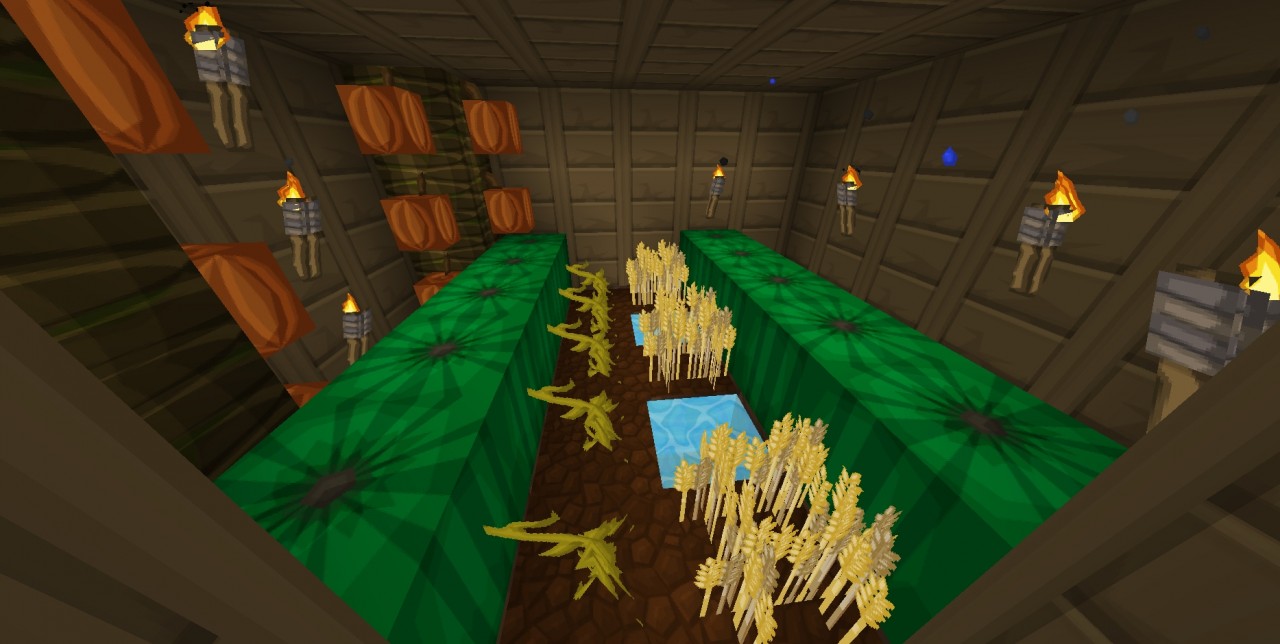 Three Tiered Farm Minecraft Map