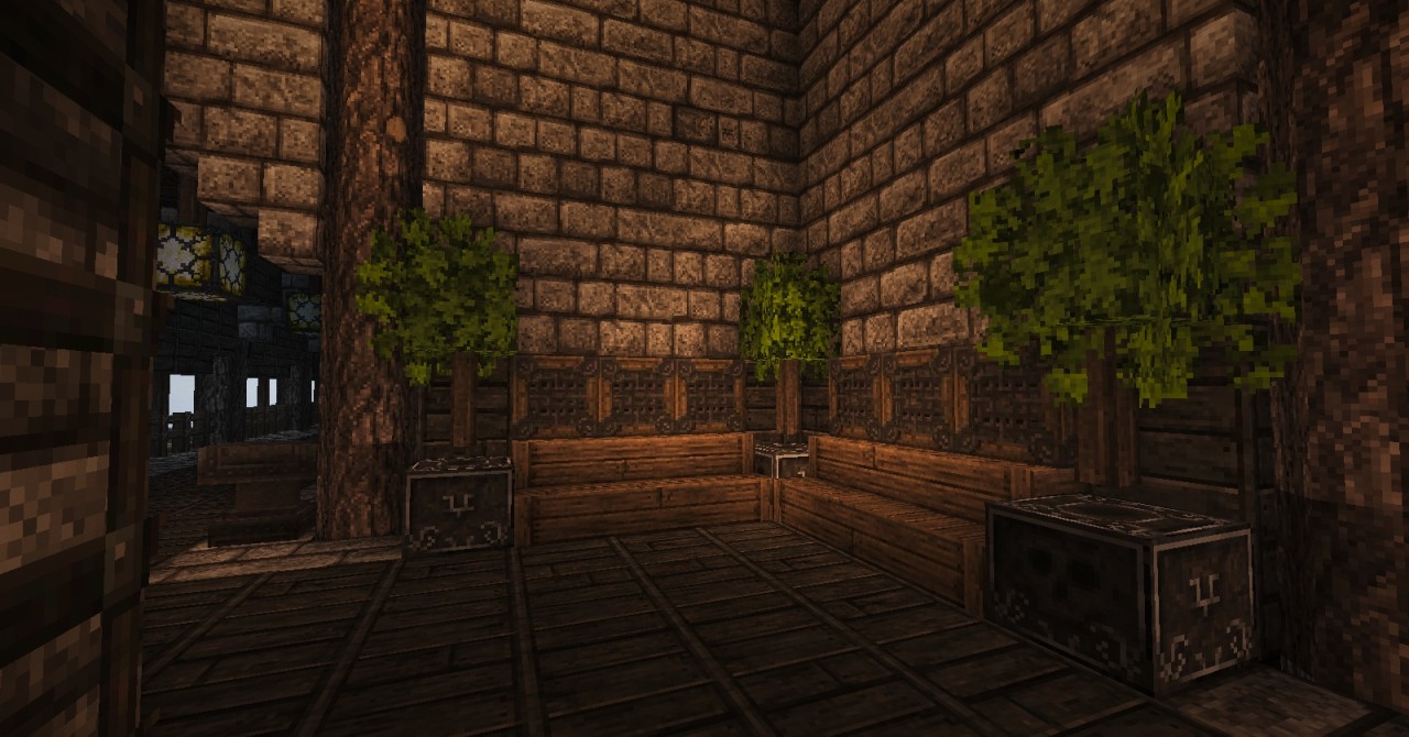 Decorated Fort Wall Schematic Minecraft Map