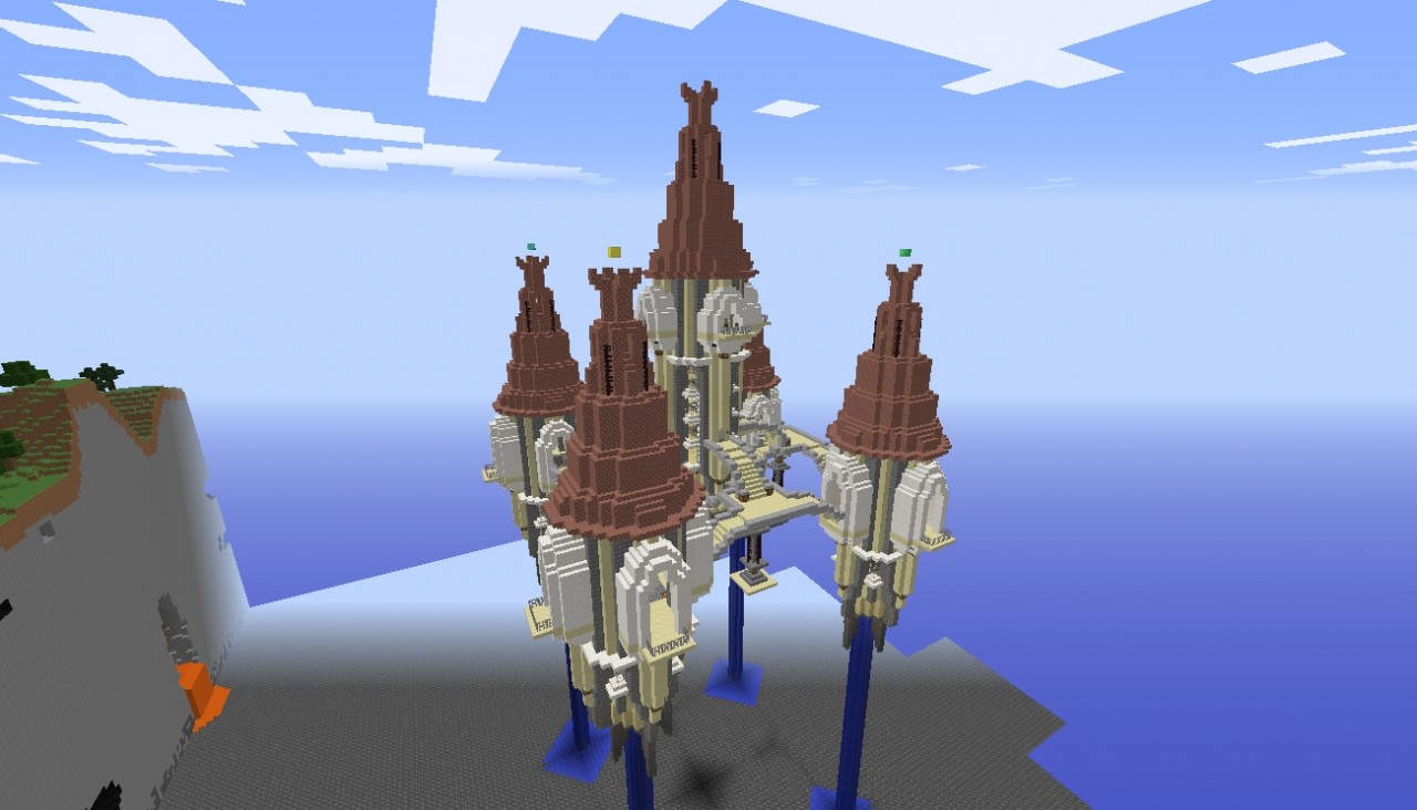 Floating Tower of Fabulor Minecraft Map