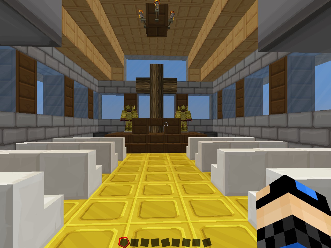 Basic catholic Church ( Very Detailed ) Minecraft Map