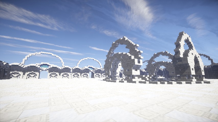 Snow Altar HUB Minecraft Map