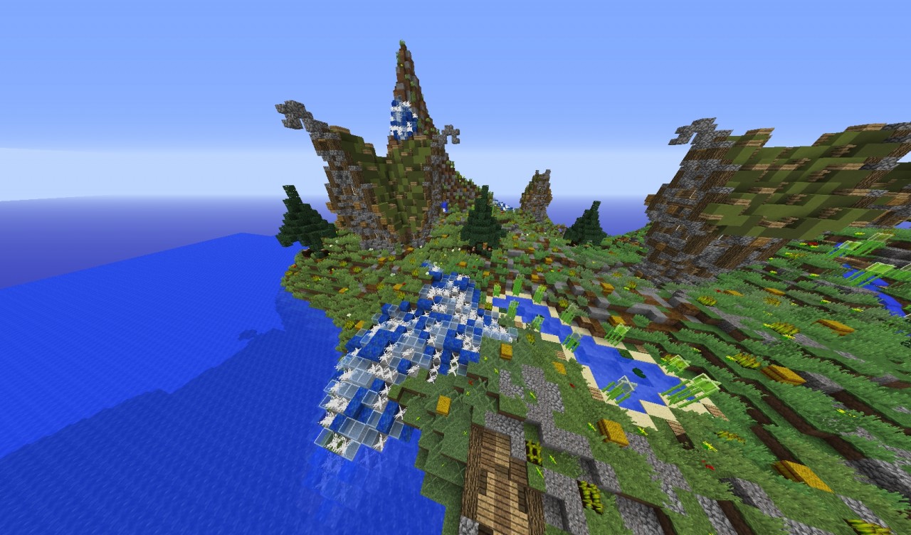 Little Medieval Island Hub | Built by Valgonir Minecraft Map