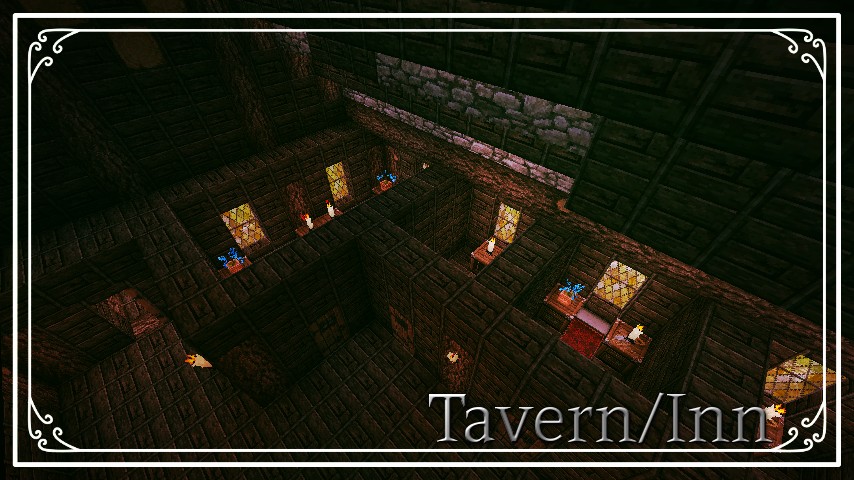 Medieval Tavern/Inn Minecraft Map