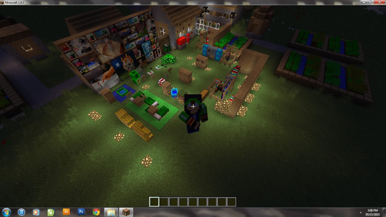 Color Land Texture Pack Minecraft Map