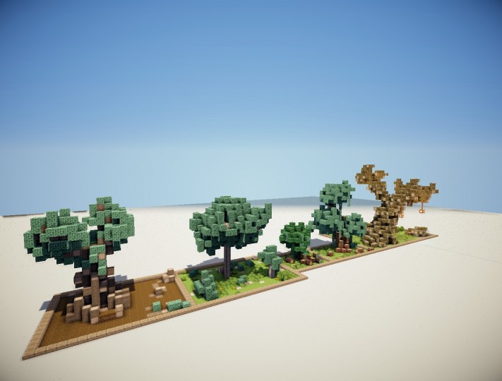 Simple Custom Tree - Y Minecraft Map