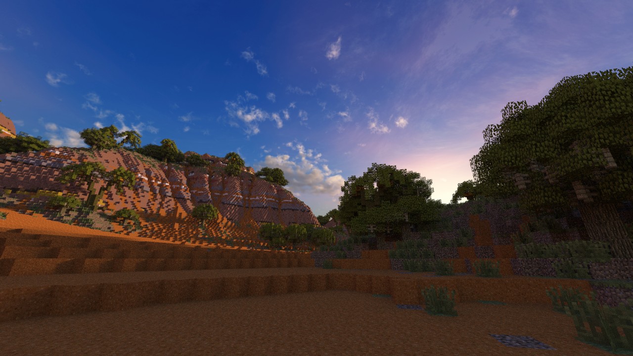Dry lands desert terrain 2K Minecraft Map