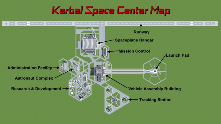 Kerbal Space Center Minecraft Map