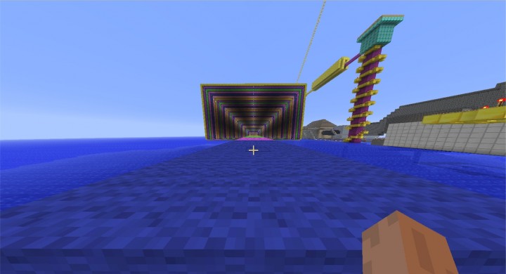 The Rainbow Ride! Minecraft Map