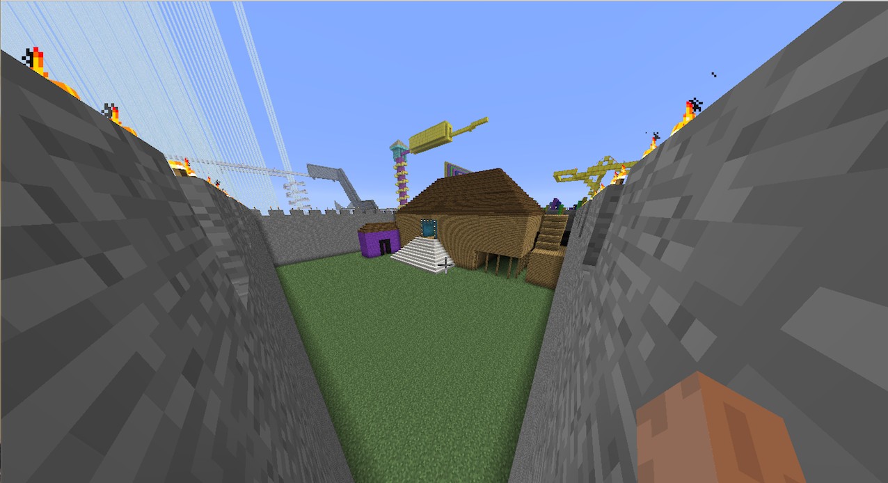 The Rainbow Ride! Minecraft Map