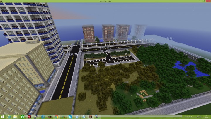 Metropolis City build Minecraft Map